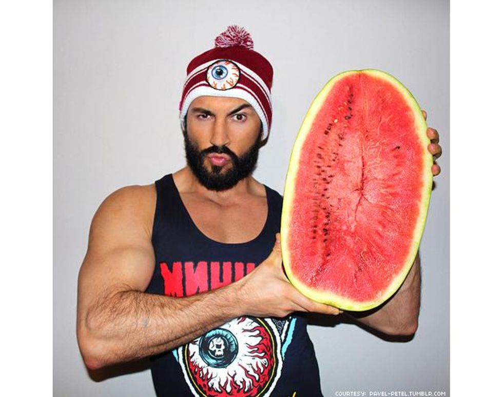 PHOTOS: Beefy Russian Gay Icon Pavel Petel Scared to Be In Moscow