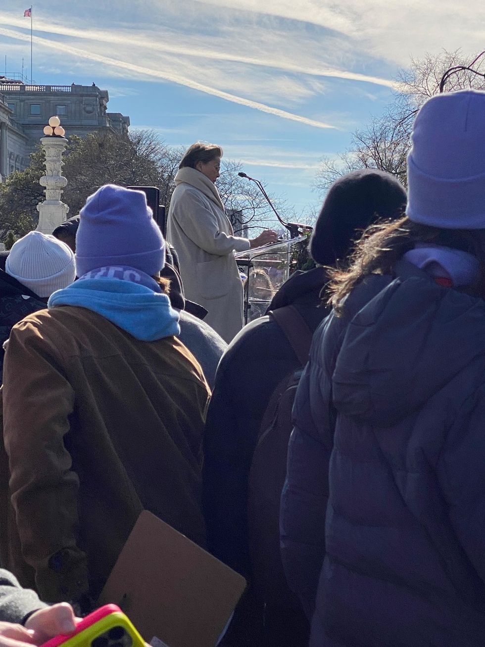 In photos: U.S. v. Skrmetti protest at the Supreme Court | Advocate.com