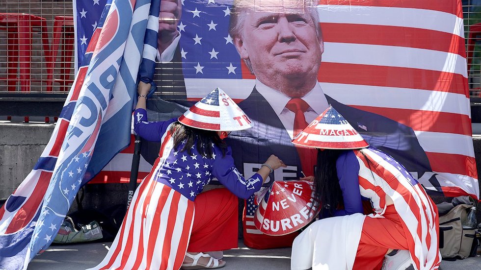 Republicans invoke doom and gloom on day two of convention