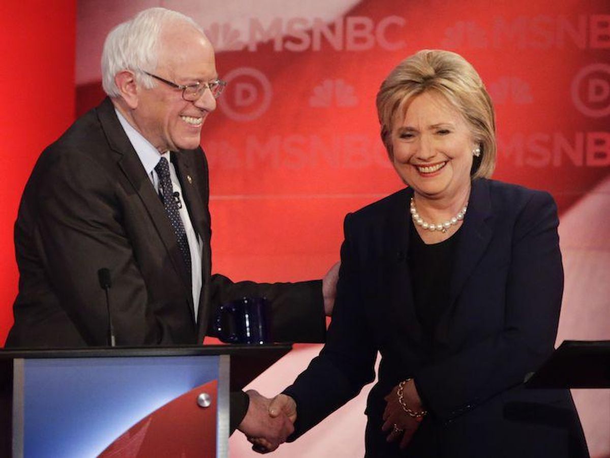 DEM DEBATE: Lively Exchanges Between Clinton and Sanders