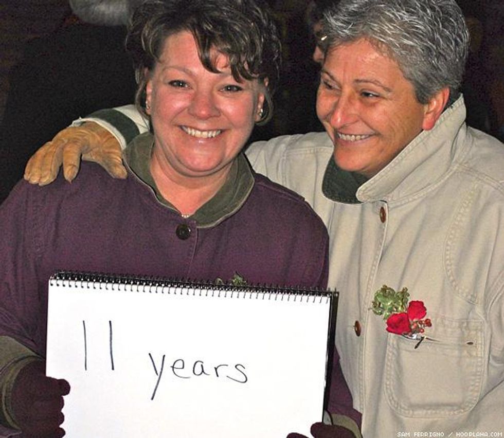 PHOTOS: Portland Couples Have One Word for Their Marriages | Advocate.com