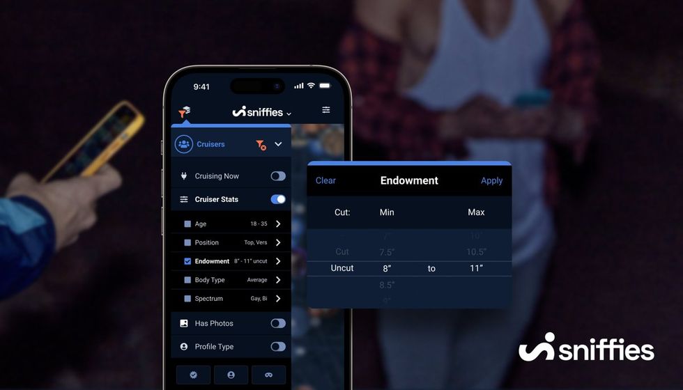 Sniffies now has filters for age, body type & endowment | Advocate.com