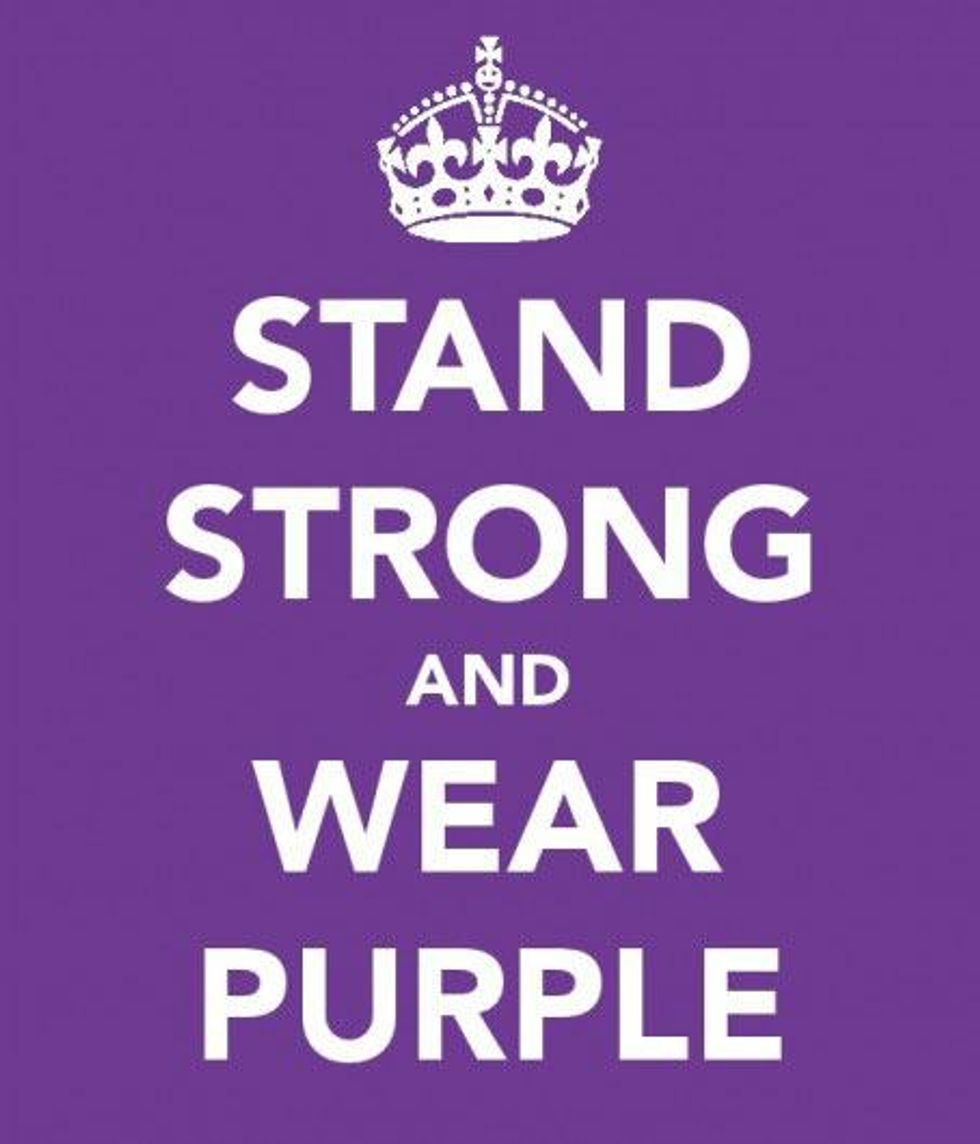 Photos of the Ways We Went Purple on Spirit Day