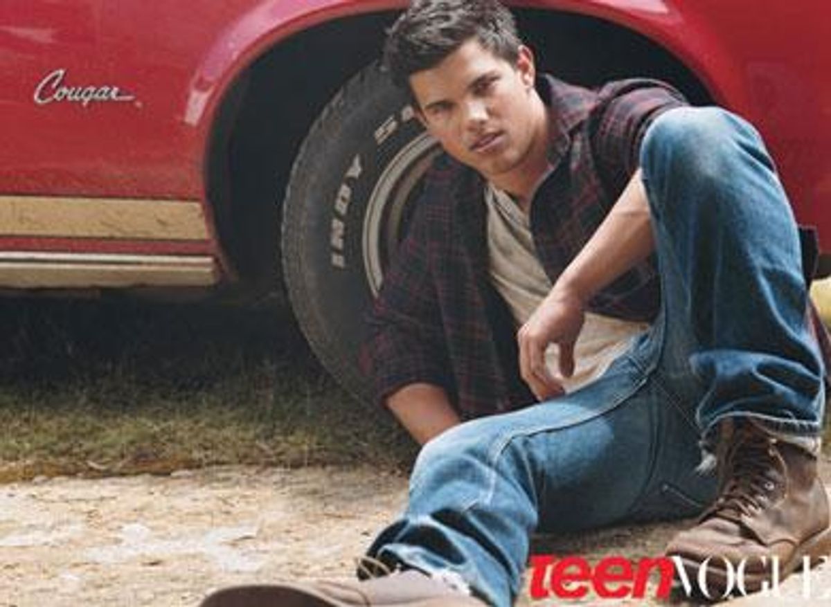 Lautner Poses for Bruce Weber