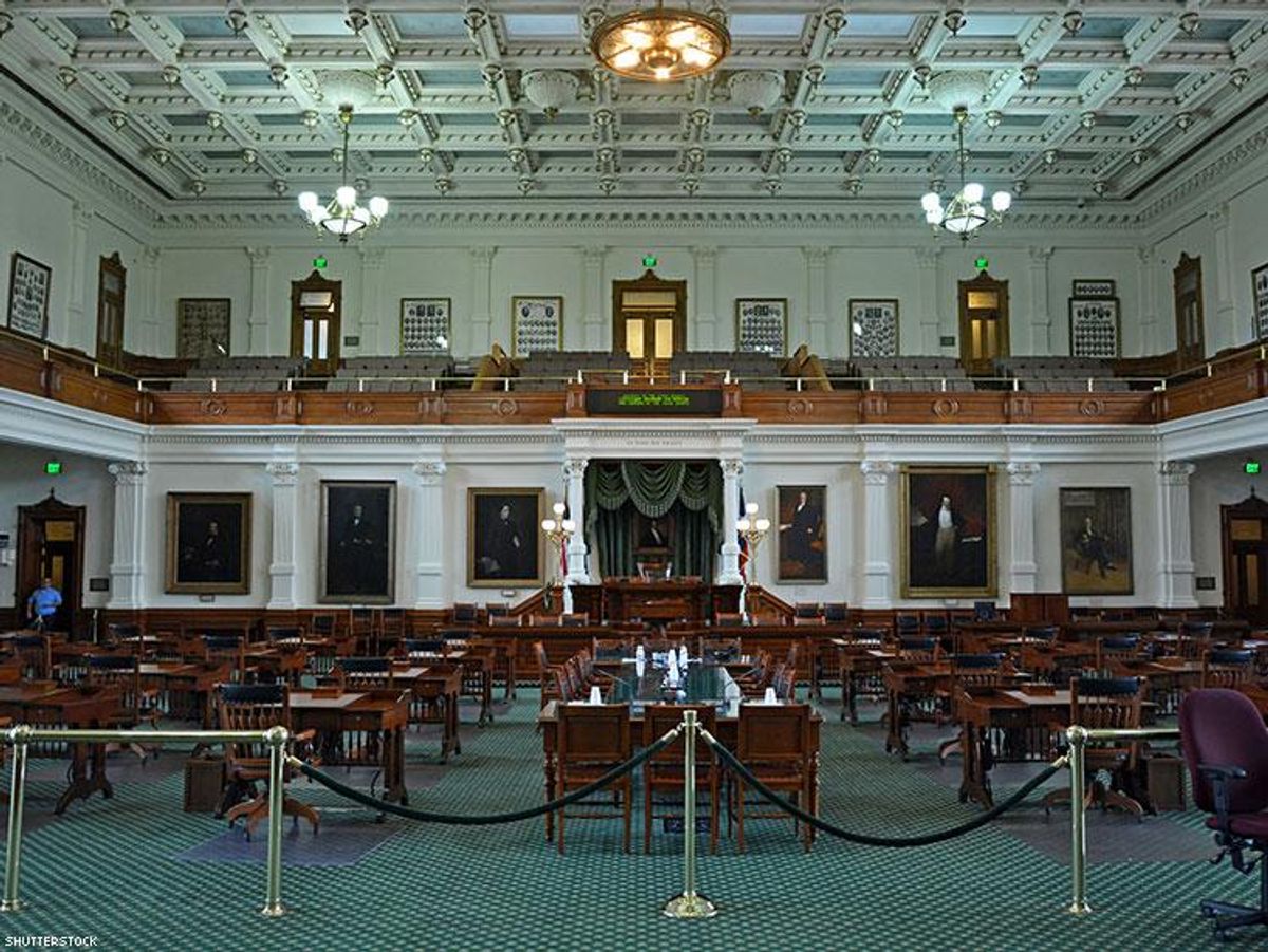 Every Republican in the Texas Senate Voted to Attack Marriage Equality