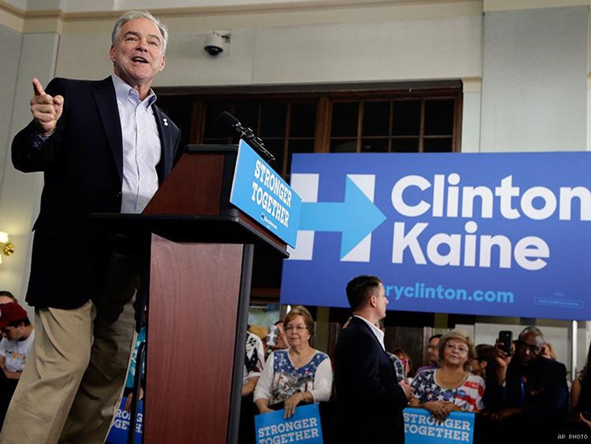 HB 2 Takes Center Stage at Tim Kaine's North Carolina Rally