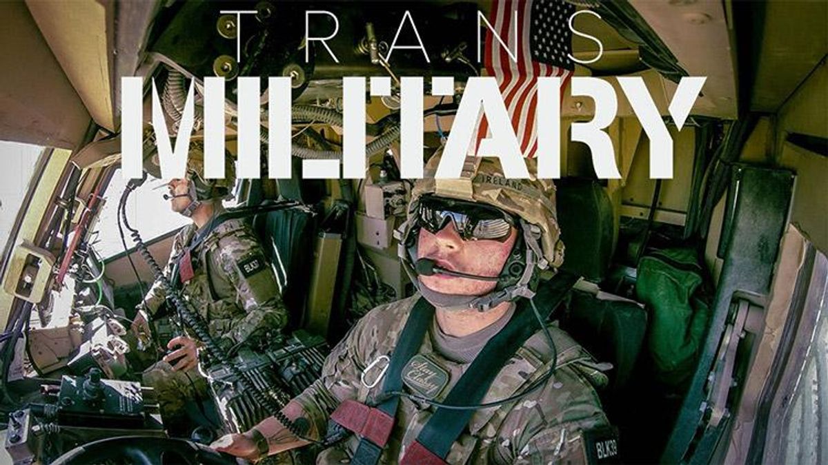 To Serve Their Country, Trans Troops Must Jeopardize Their Jobs