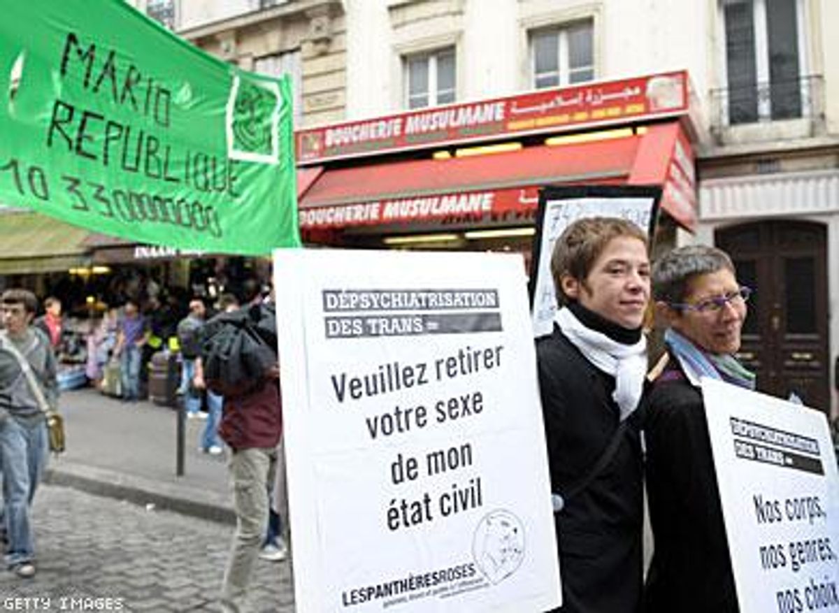 Transgender Victory in France