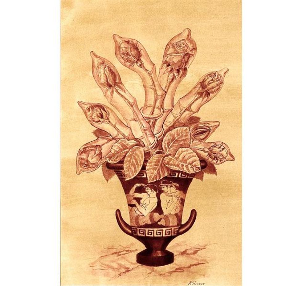 Blood Works The Sanguineous Art of Robert Sherer | Advocate.com