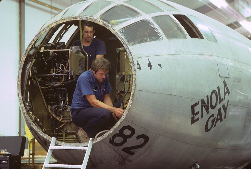 Defense Department to remove Enola Gay photos in DEI purge | Advocate.com