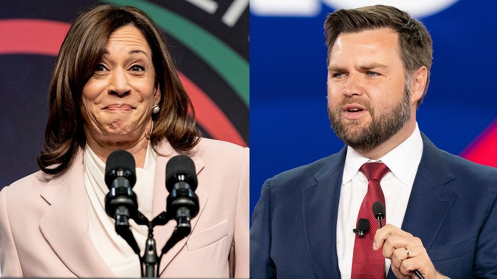 VP Kamala Harris issues debate challenge to JD Vance