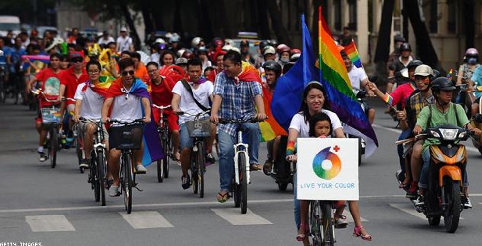 PHOTOS: VietPride Brings a Defiant Rainbow to Hanoi for Third Year