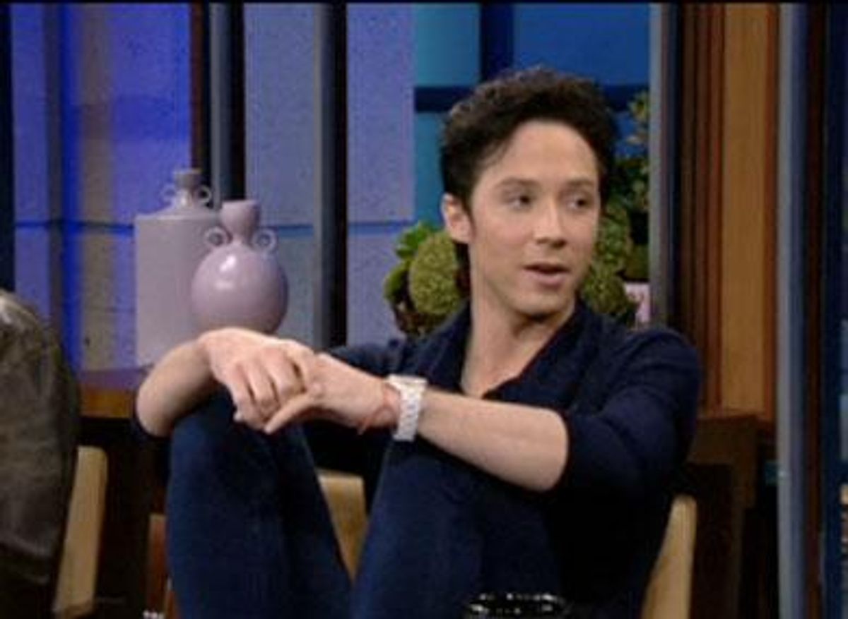 Johnny Weir on Olympics Amish Country Whitney Houston