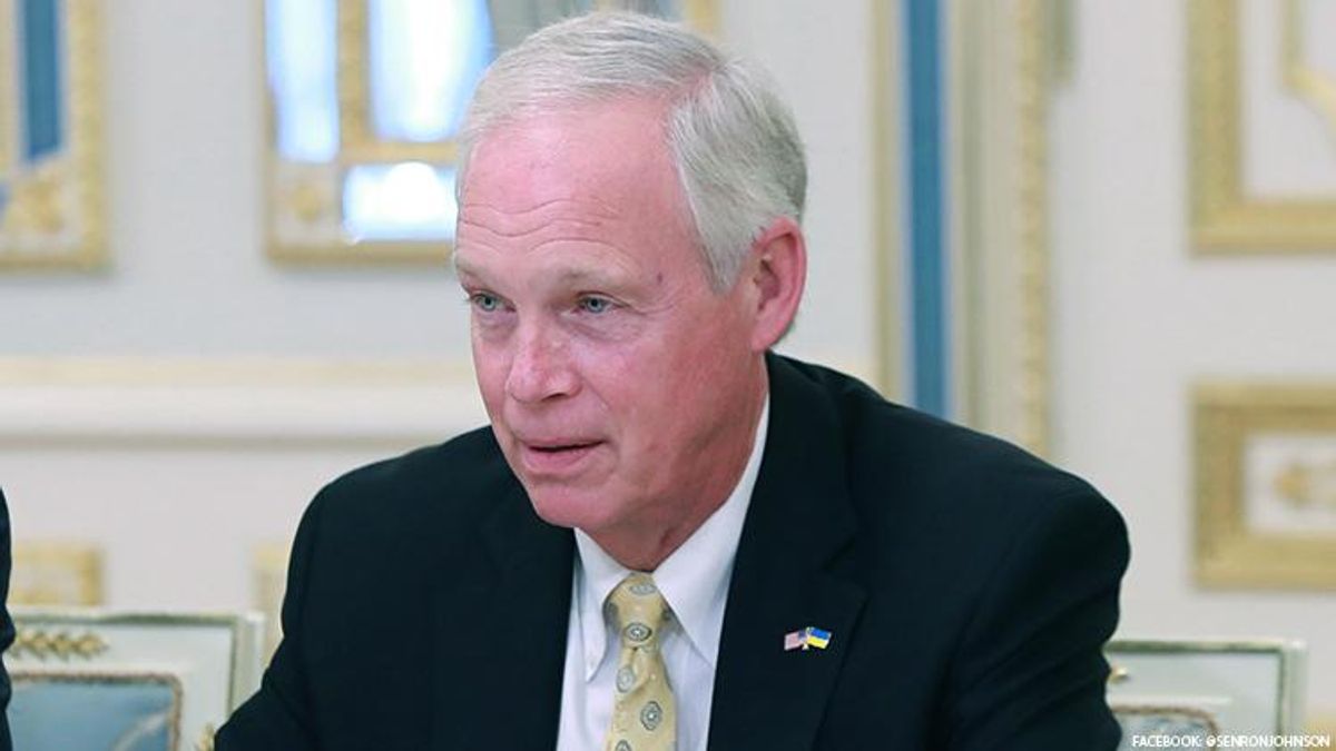 GOP Sen. Ron Johnson Tries to Explain Flip on Marriage Equality Vote