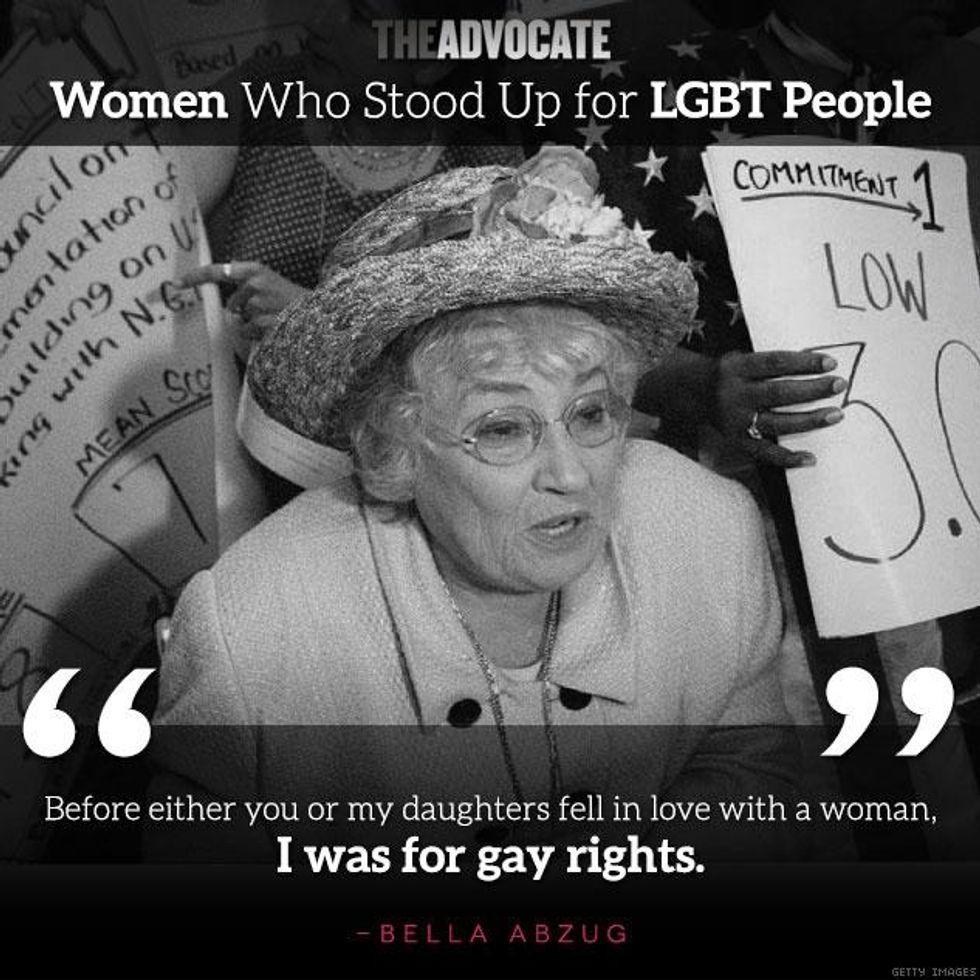 15 Women Who Stood Up for LGBT People | Advocate.com