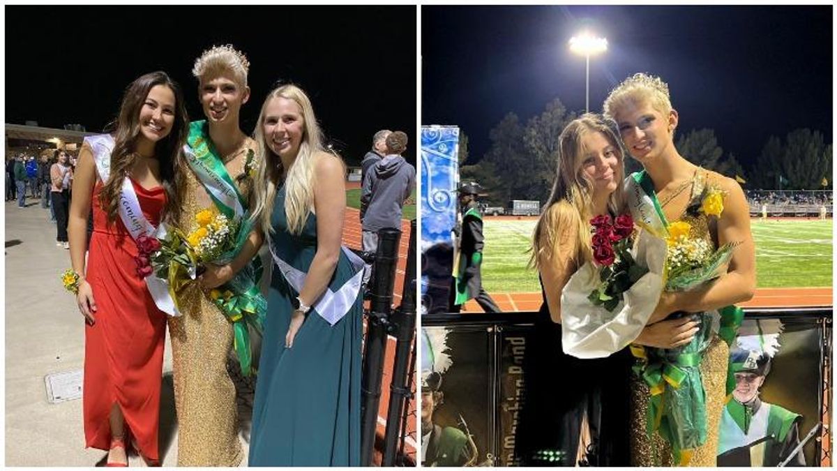 High School Crowns Zachary Willmore as First Male Homecoming Queen