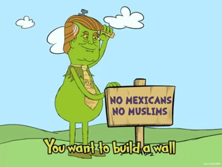 WATCH: You're a Mean One, Mr. Trump