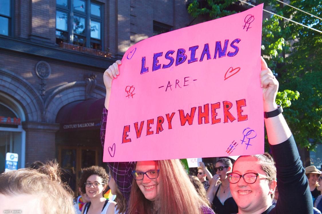 98 Ferocious Photos of Seattle's Dyke March