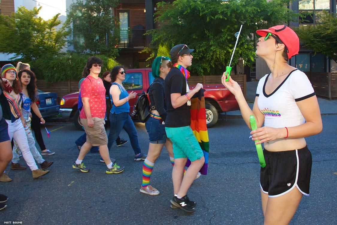 98 Ferocious Photos of Seattle's Dyke March