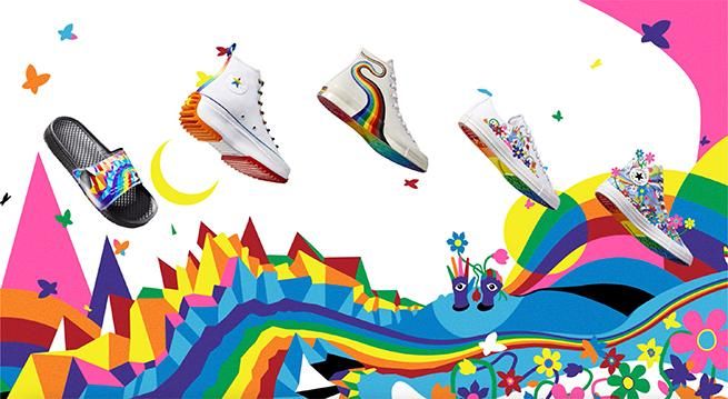 Converse Unveils Pride Collection Inspired by LGBTQ 'Struggle and Joy'