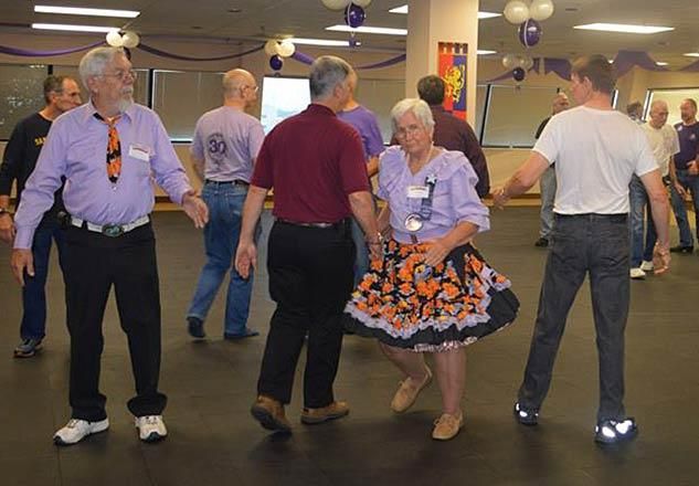 Gay Square Dancers Do-Si-Do to Their Own Beat