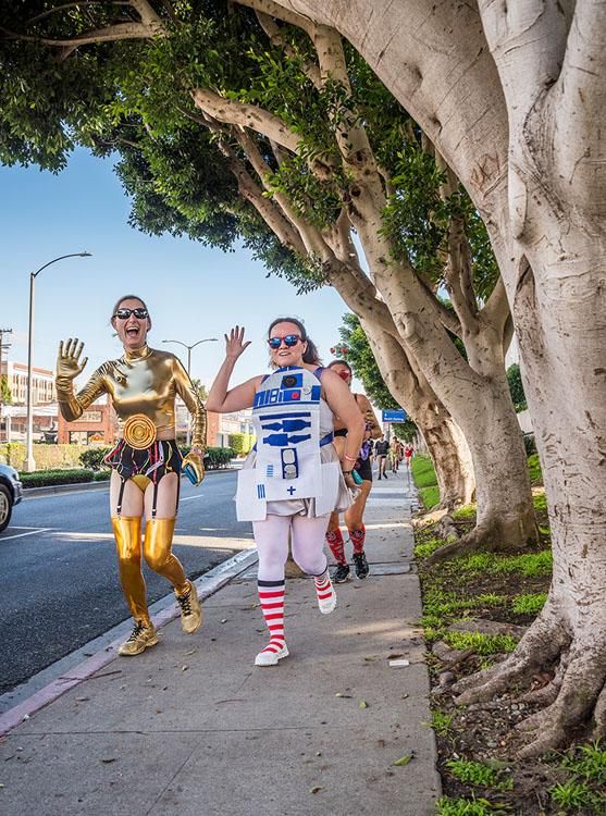 Cupid's Undie Run: 21 Shots of Sprinters in Skivvies for Charity