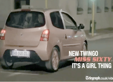 Car Ad Too Risque in Italy