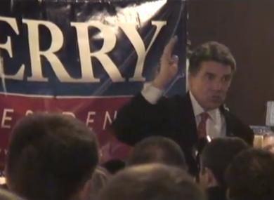 WATCH Perry Heckled in Iowa Over Ad