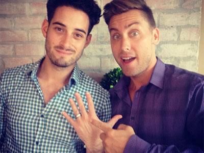 PHOTO: Lance Bass Is Engaged