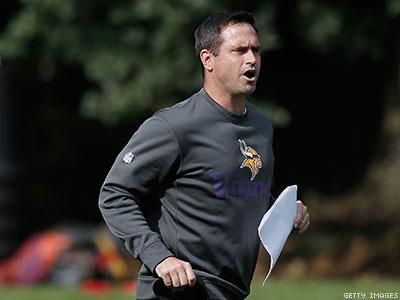 Vikings Coach Mike Priefer Back At Practice Following Suspension for ...