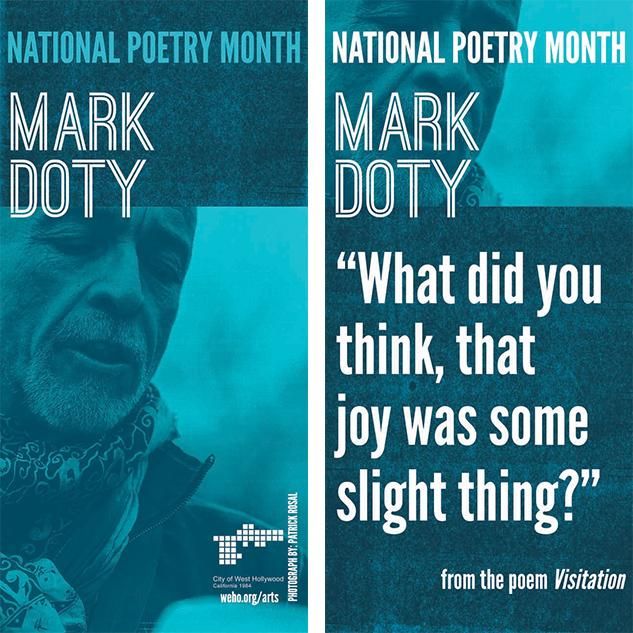 13 Poets on West Hollywood Lampposts