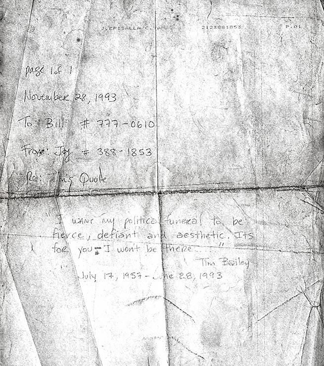 The AIDS Activist Project: Portraits & Stories, 1989–1998