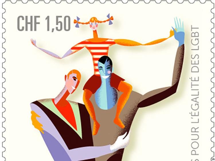 United Nations Issues Stamps Celebrating LGBT Identity