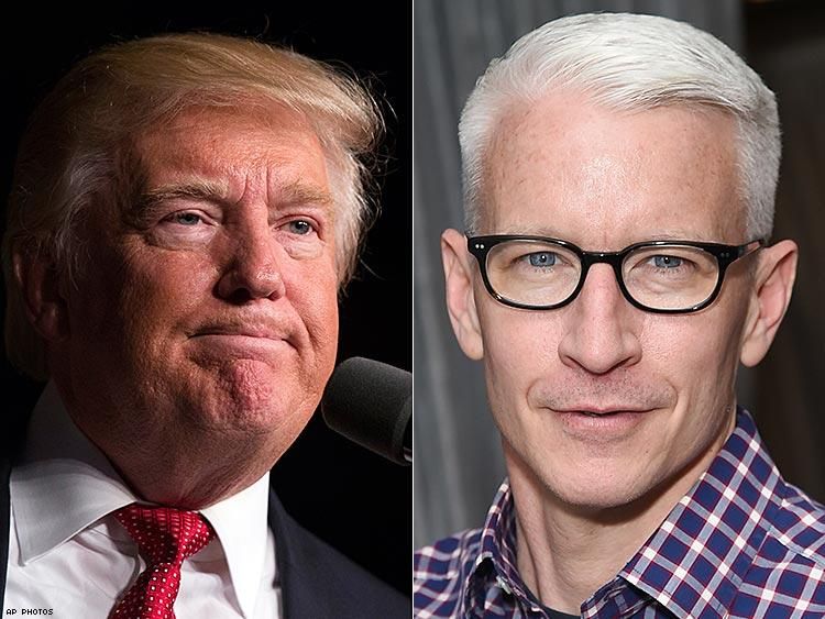 Trump Thinks Debate Moderator Anderson Cooper Will Be 'Very Biased'