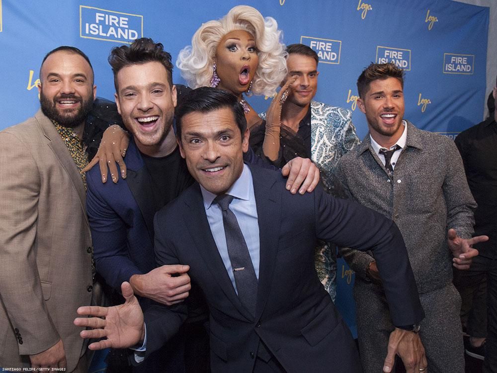 'Fire Island' Celebrates Premiere With a Splash of 'Jersey Shore'