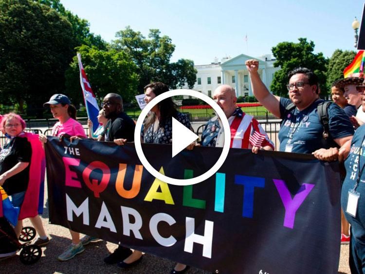 Thousands Protest Trump, Rally to Protect LGBT Rights at D.C. Equality ...