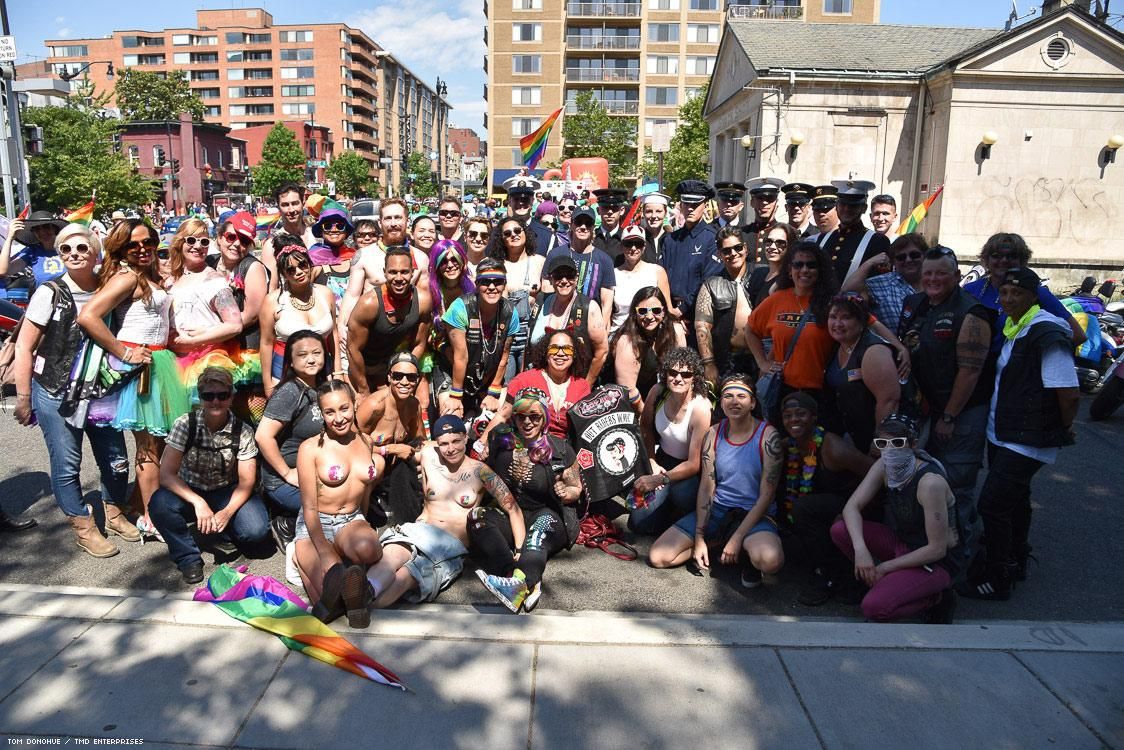 D.C.'s Capital Pride Parade Took Unexpected Turns (Photos)