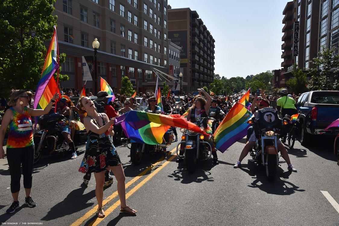 D.C.'s Capital Pride Parade Took Unexpected Turns (Photos)