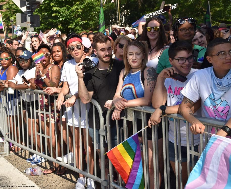 D.C.'s Capital Pride Parade Took Unexpected Turns (Photos)