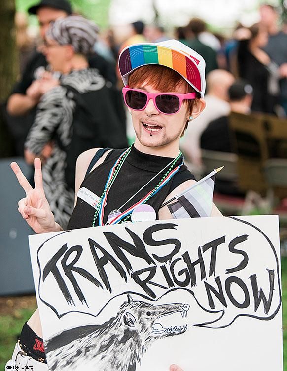 102 Photos of Trans Pride Blossoming in Portland