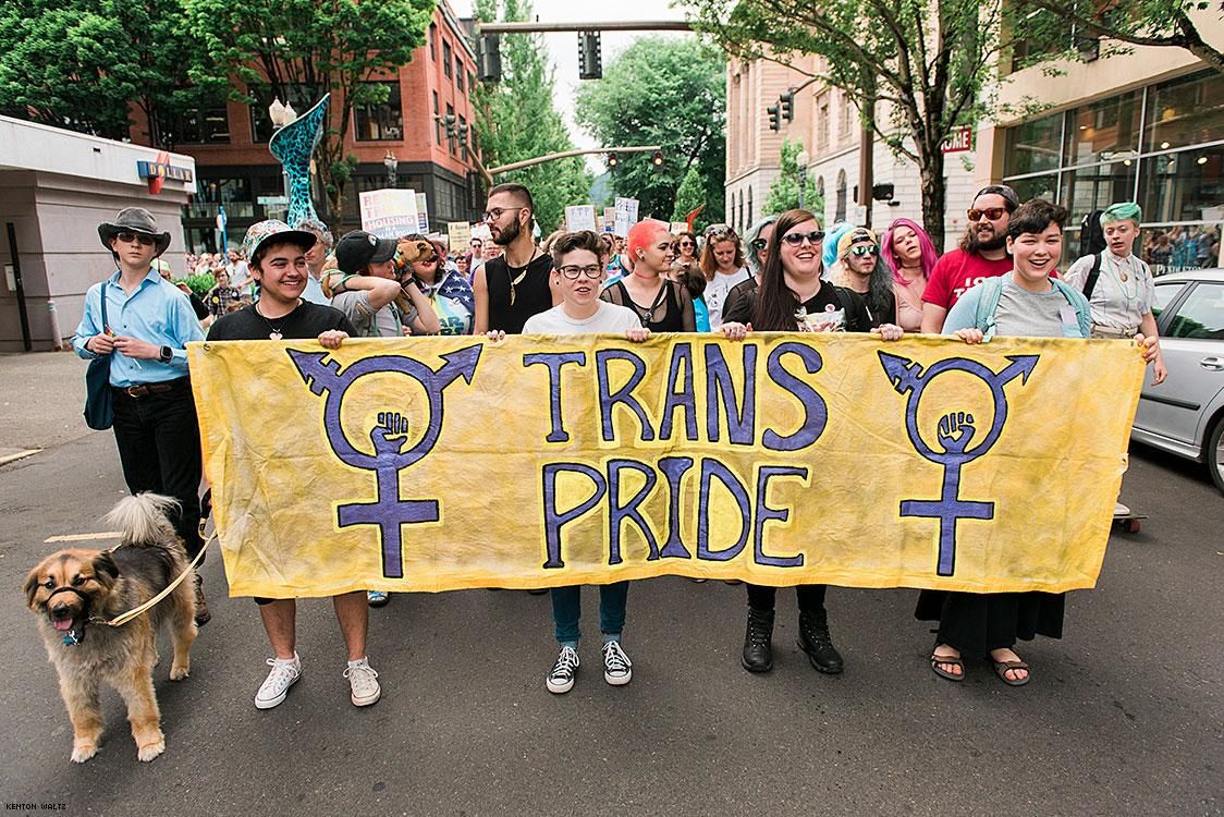 102 Photos of Trans Pride Blossoming in Portland