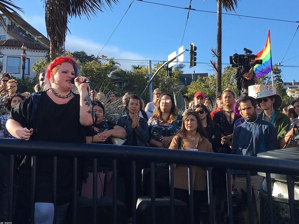 Day 1? Transgender Military Ban Protests