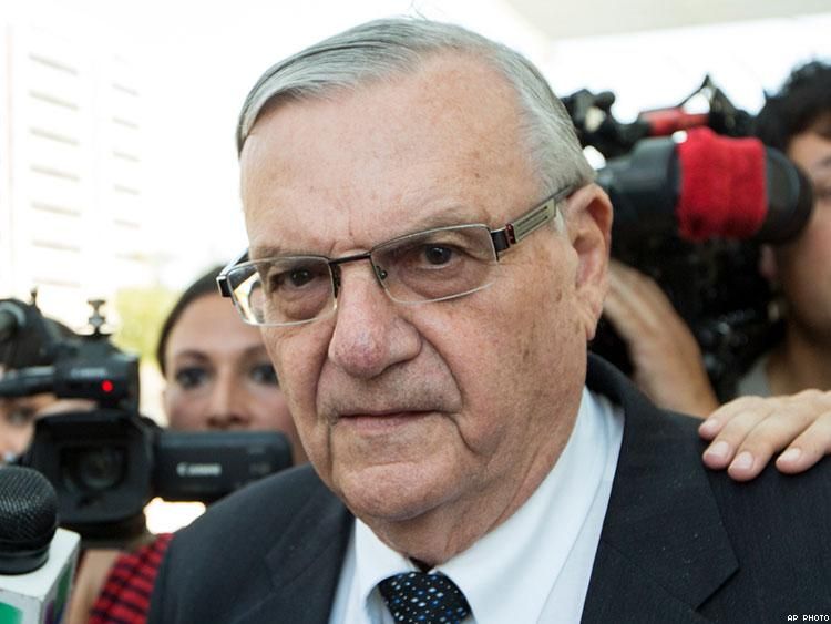 Anti-Immigrant Arizona Sheriff Joe Arpaio Convicted of Criminal ...