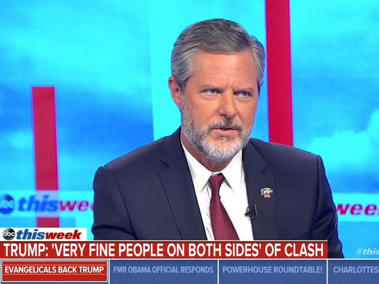 Jerry Falwell Can't Say If There Were 'Very Fine People' in Charlottesville