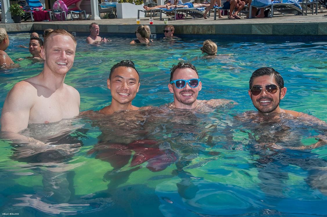 65 Photos of a Pool Party In Paradise