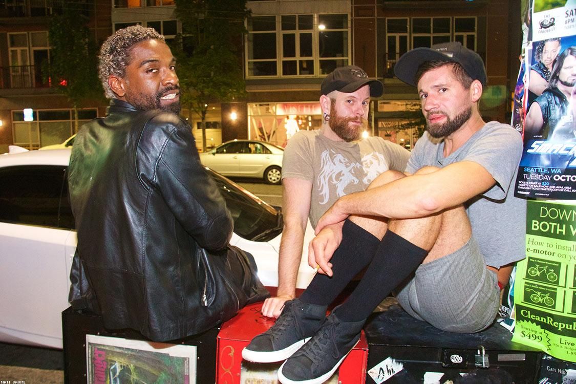 77 Pics of Guys Slapping It Around on a Friday Night