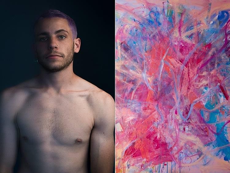 He Comes in Colors (Art & Photos)