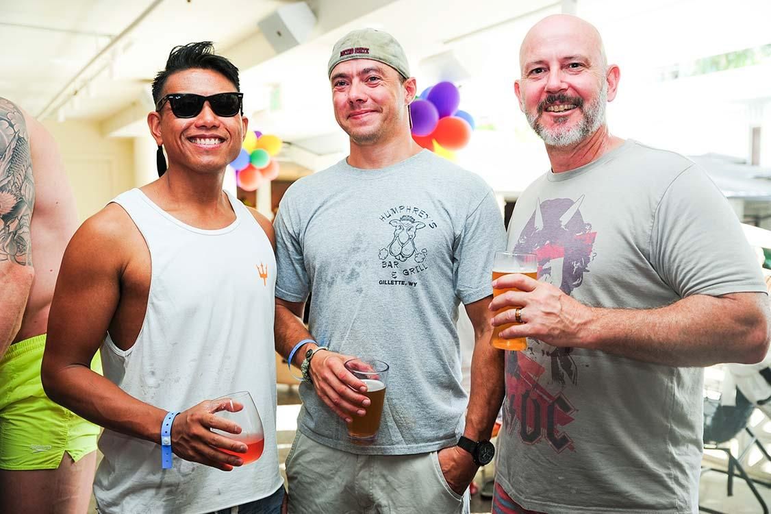 65 Dripping Wet Photos at the Honolulu Pride Pool Party