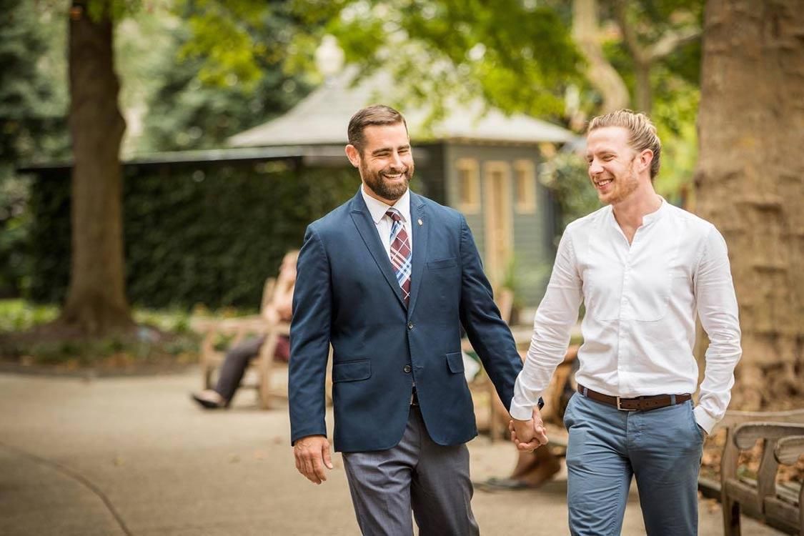 Brian and Brandon — Publicly in Love