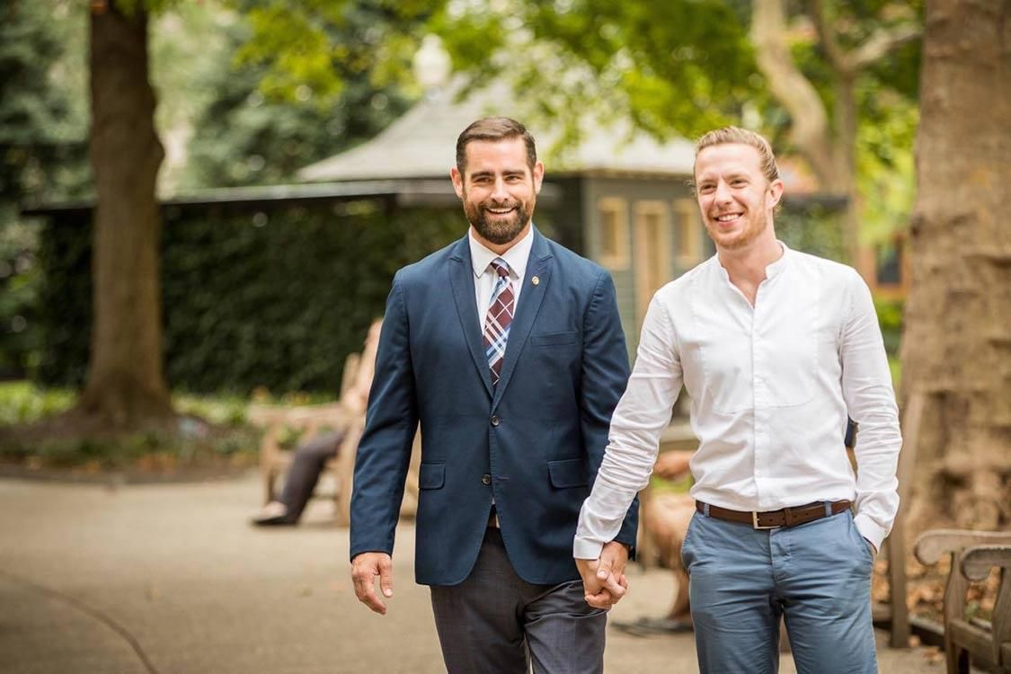 Brian and Brandon — Publicly in Love